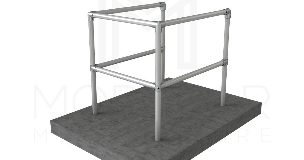 Loft Access Handrail Protection - Modular Metal Store